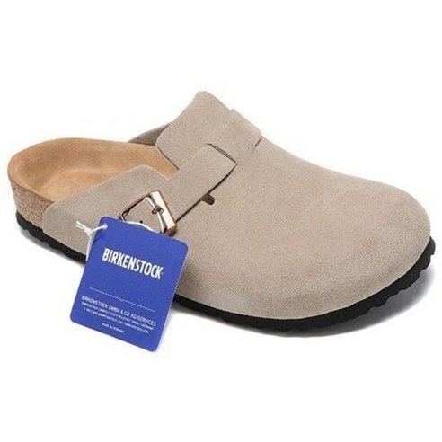 버켄스탁 보스턴 스웨이드 레더 타우페 남여공용 슬리퍼 - 샌들 | 쿠팡